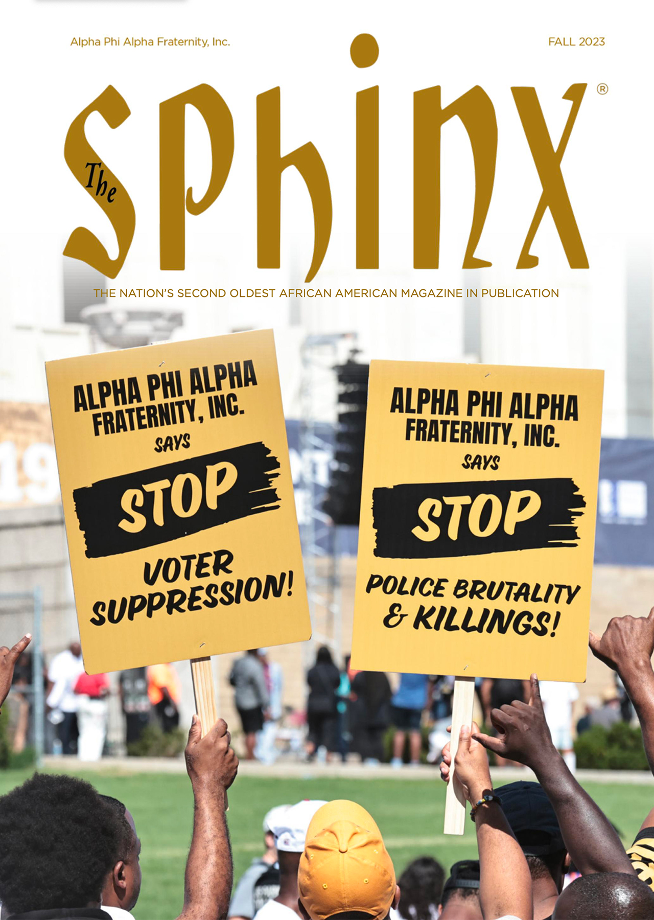 The Sphinx - Alpha Phi Chapter of Alpha Phi Alpha Fraternity Incorporated